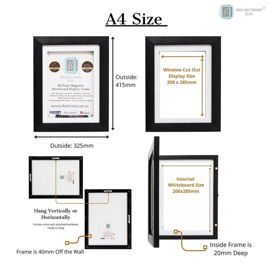 BUNDLE - 4 x A4 Brilliant Frames – Brilliant Frames & Co