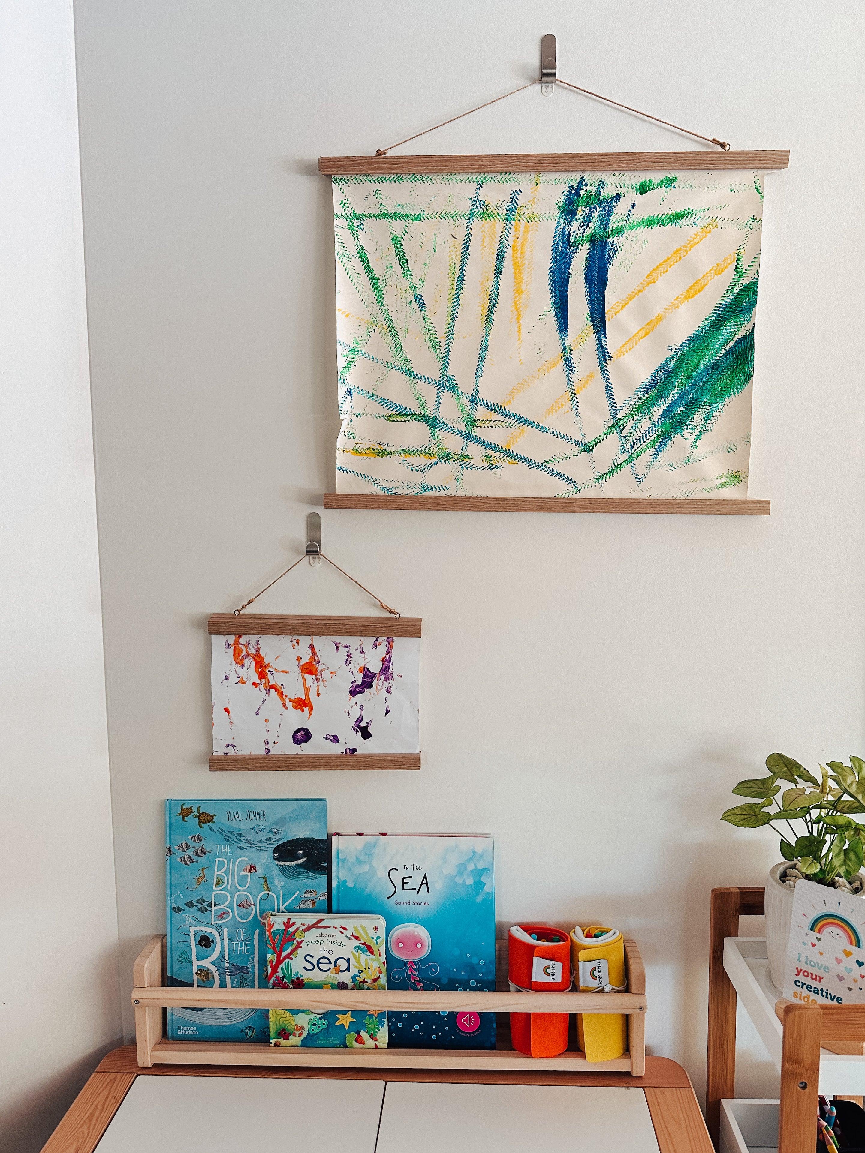 Artwork hanger store